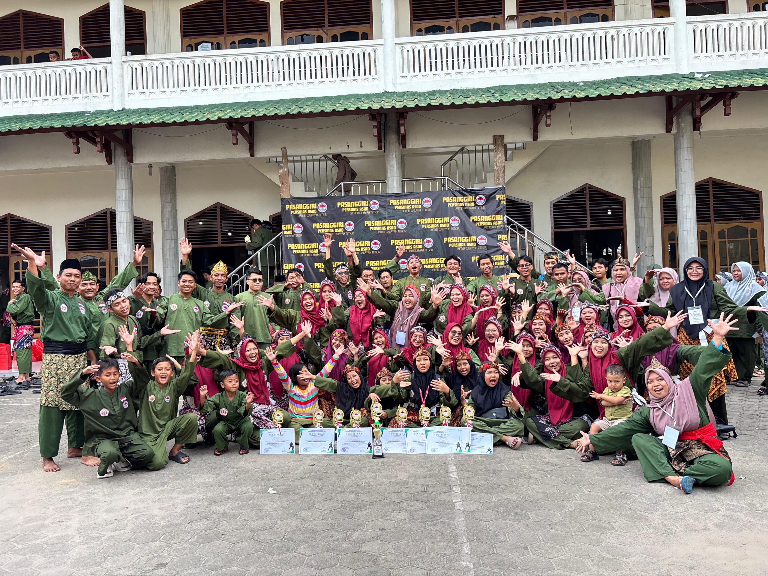 ASAD Pasir Putih Raih Juara Umum 1 di Pasanggiri Jambi Wilayah Timur - ASAD