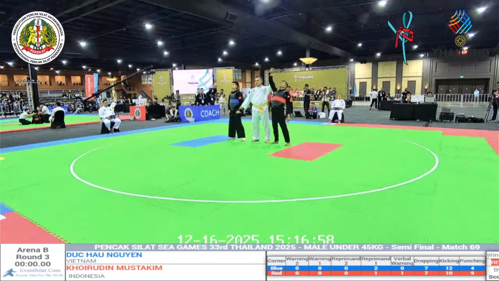 Pesilat ASAD Khoirudin Mustakim Lolos Final SEA Games Thailand 2025 - ASAD
