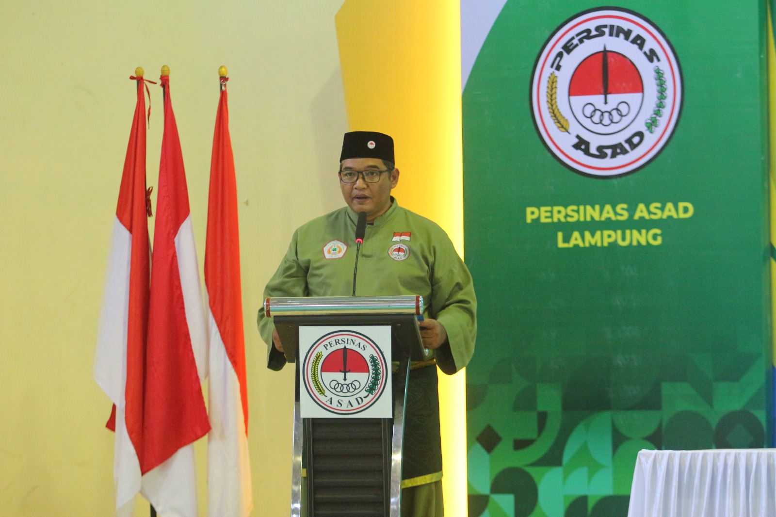 Ketum PB PERSINAS ASAD Tekankan Tiga Mesin Utama Organisasi di Musprov ...