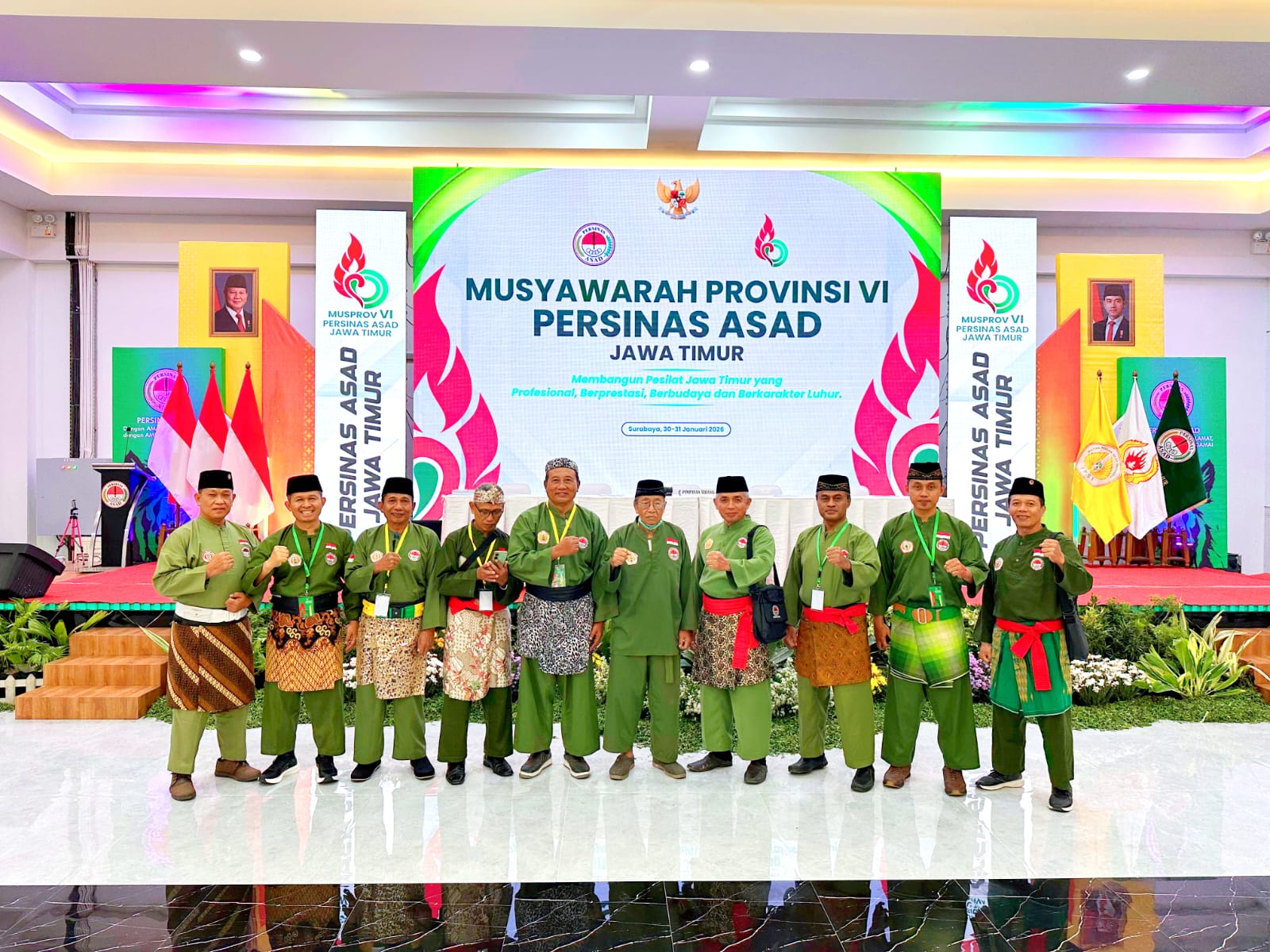Pengkot ASAD Kota Kediri Hadiri Musprov VI ASAD Jatim - ASAD